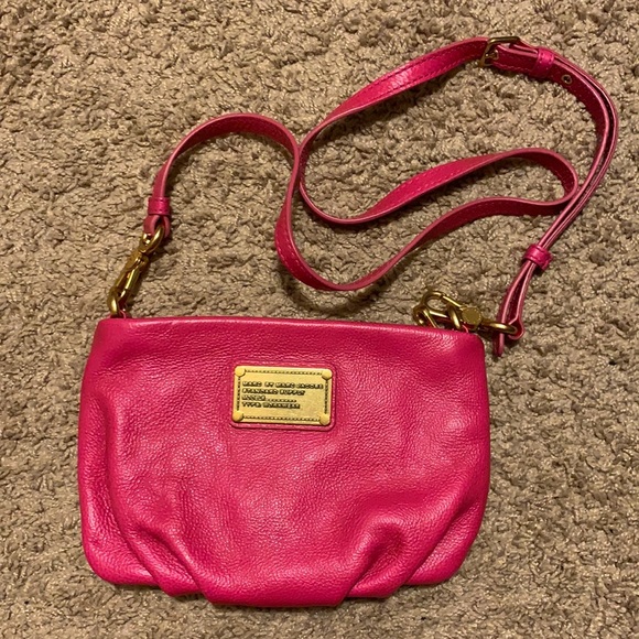 Marc By Marc Jacobs | Bags | Marc By Marc Jacobs Hot Pink Crossbody ...
